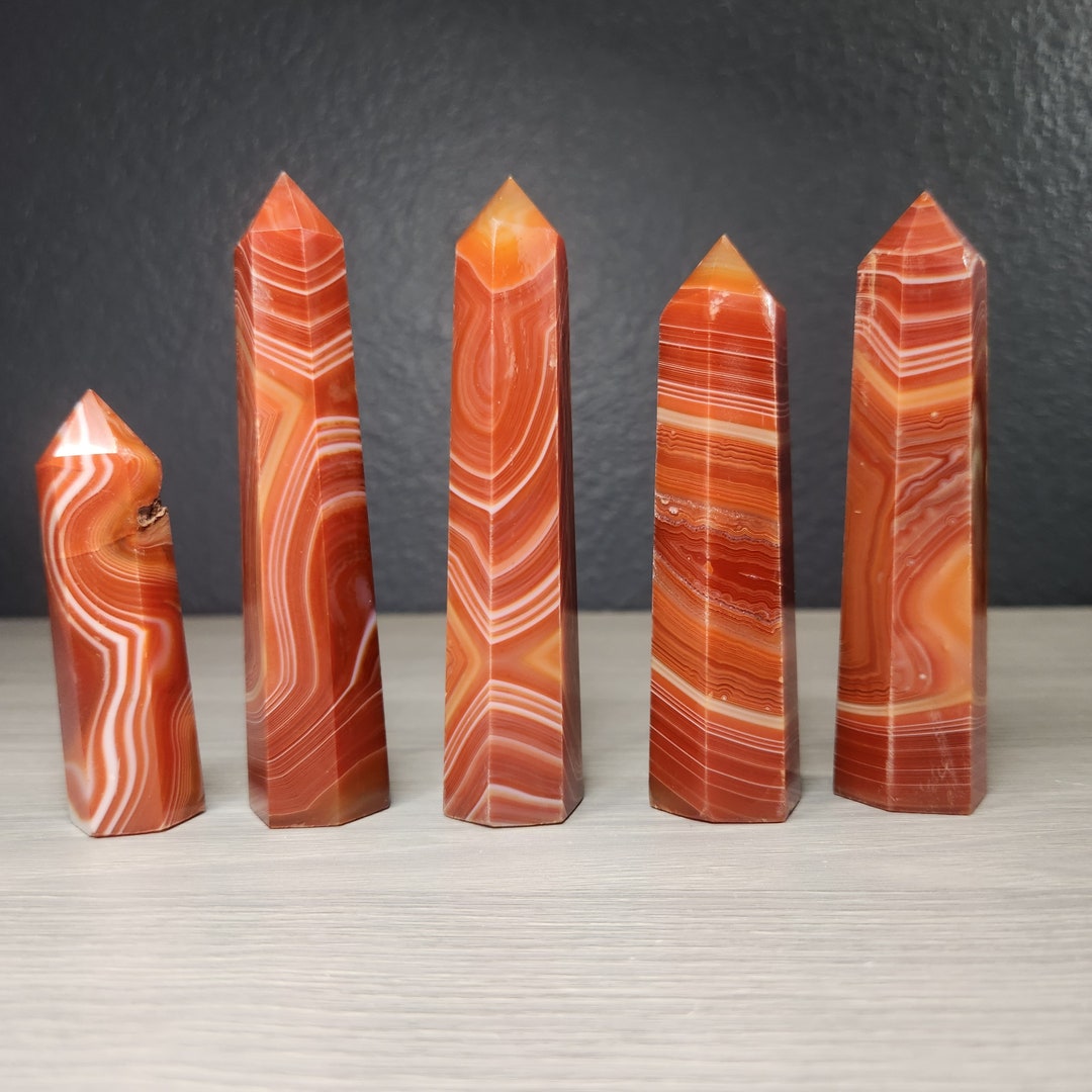 Sardonyx Tower. Sardonyx Point. Sardonyx Wand. - Etsy