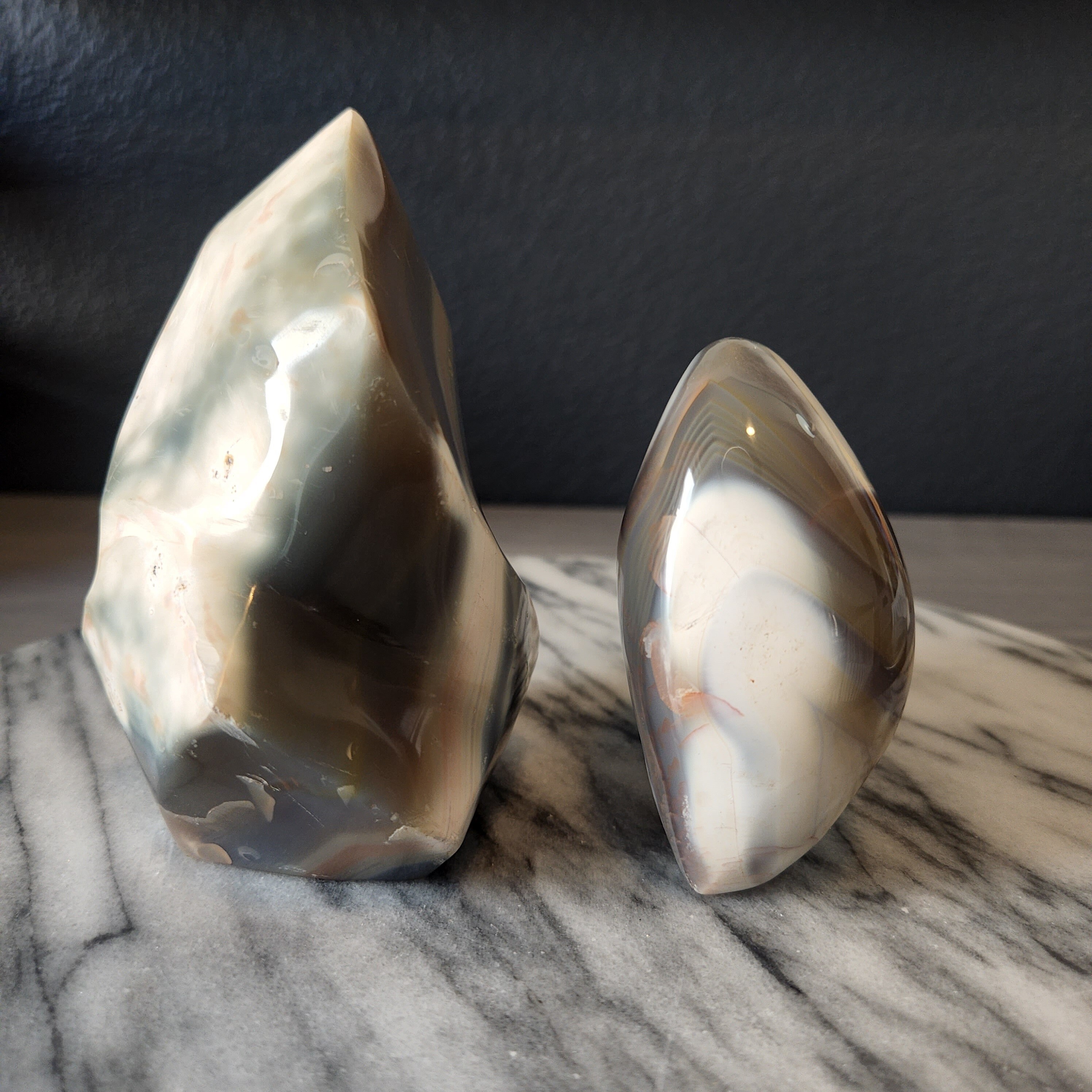 Orca Agate Flame. Orca Agate Freeform. Healing Crystal. - Etsy