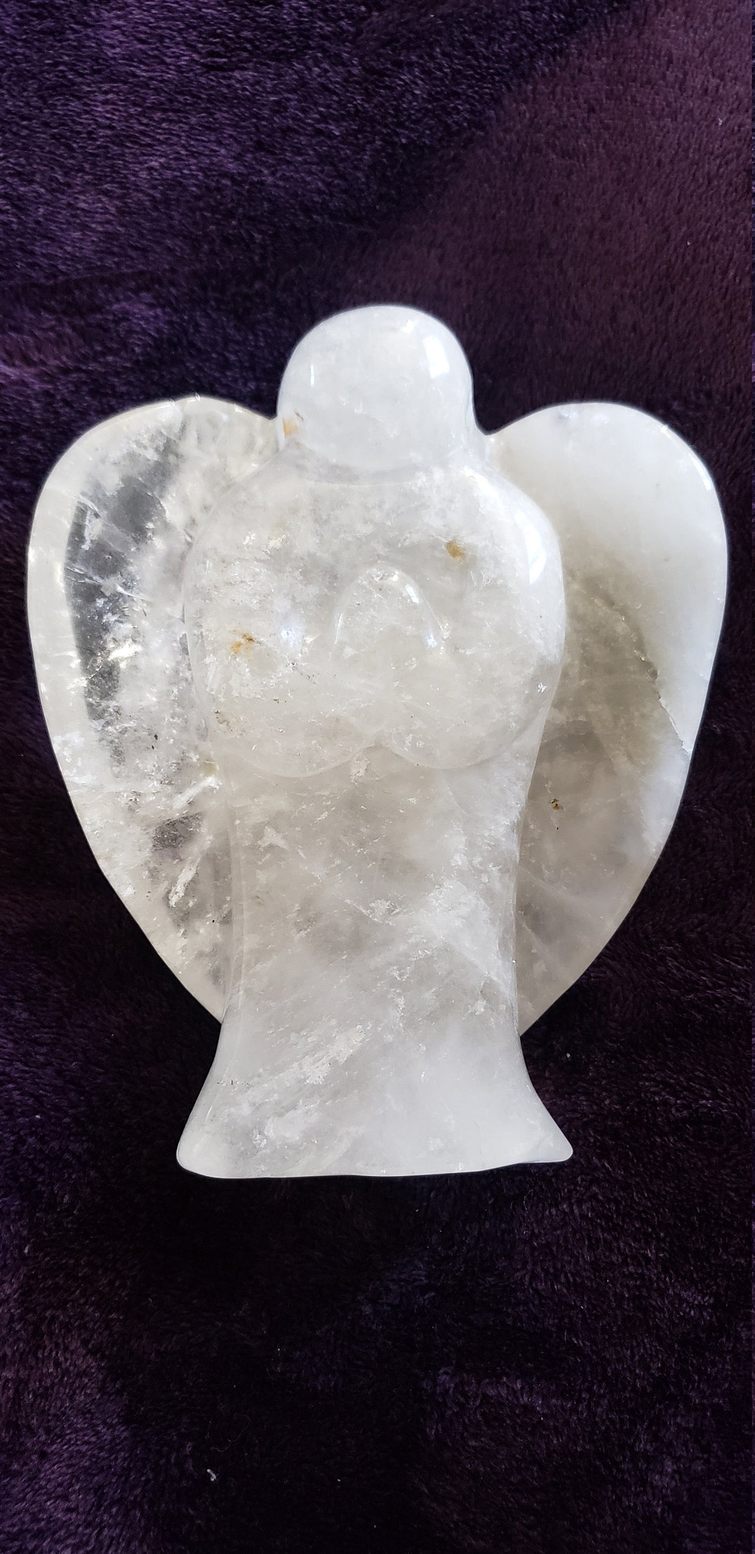 Clear Quartz Angel Carving. Crystal Healing. Healing Properties ...