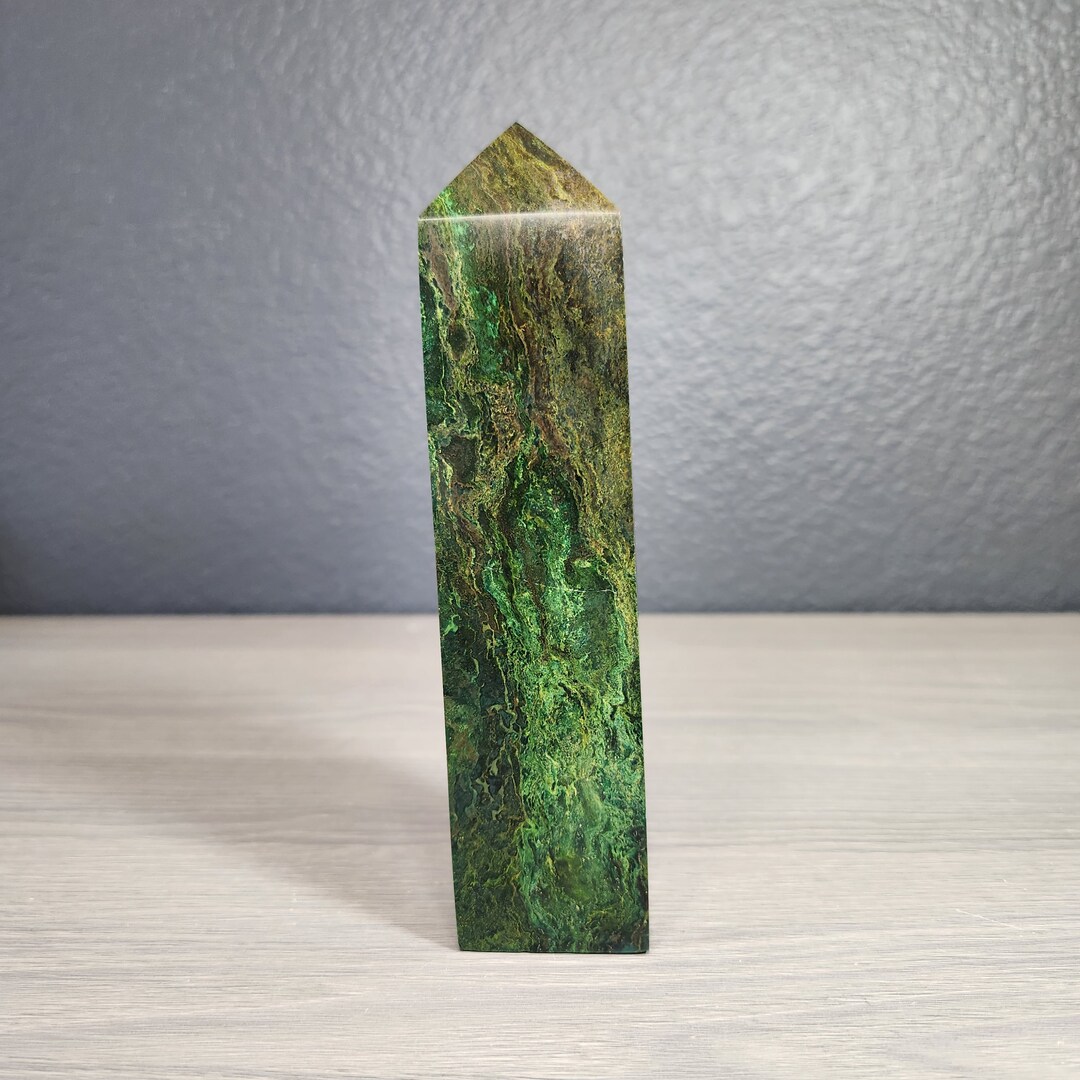 Emerald Obelisk. Emerald Tower. Emerald Point. - Etsy