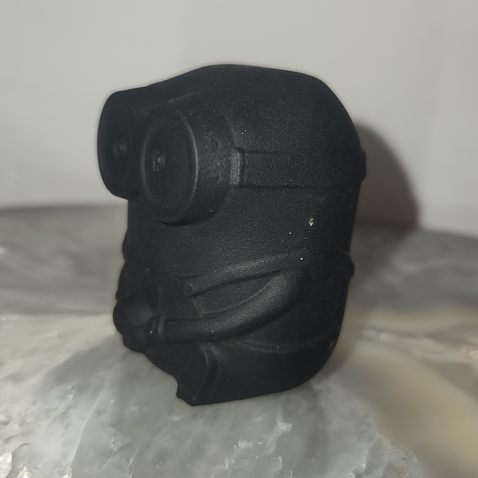 Black Obsidian Minion Carving. Black Obsidian Crystal Carving. - Etsy