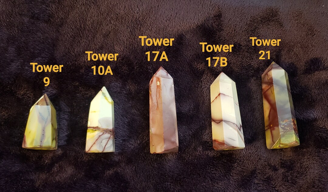 Mookaite Towers. Healing Crystals. Small Mookaite Tower - Etsy
