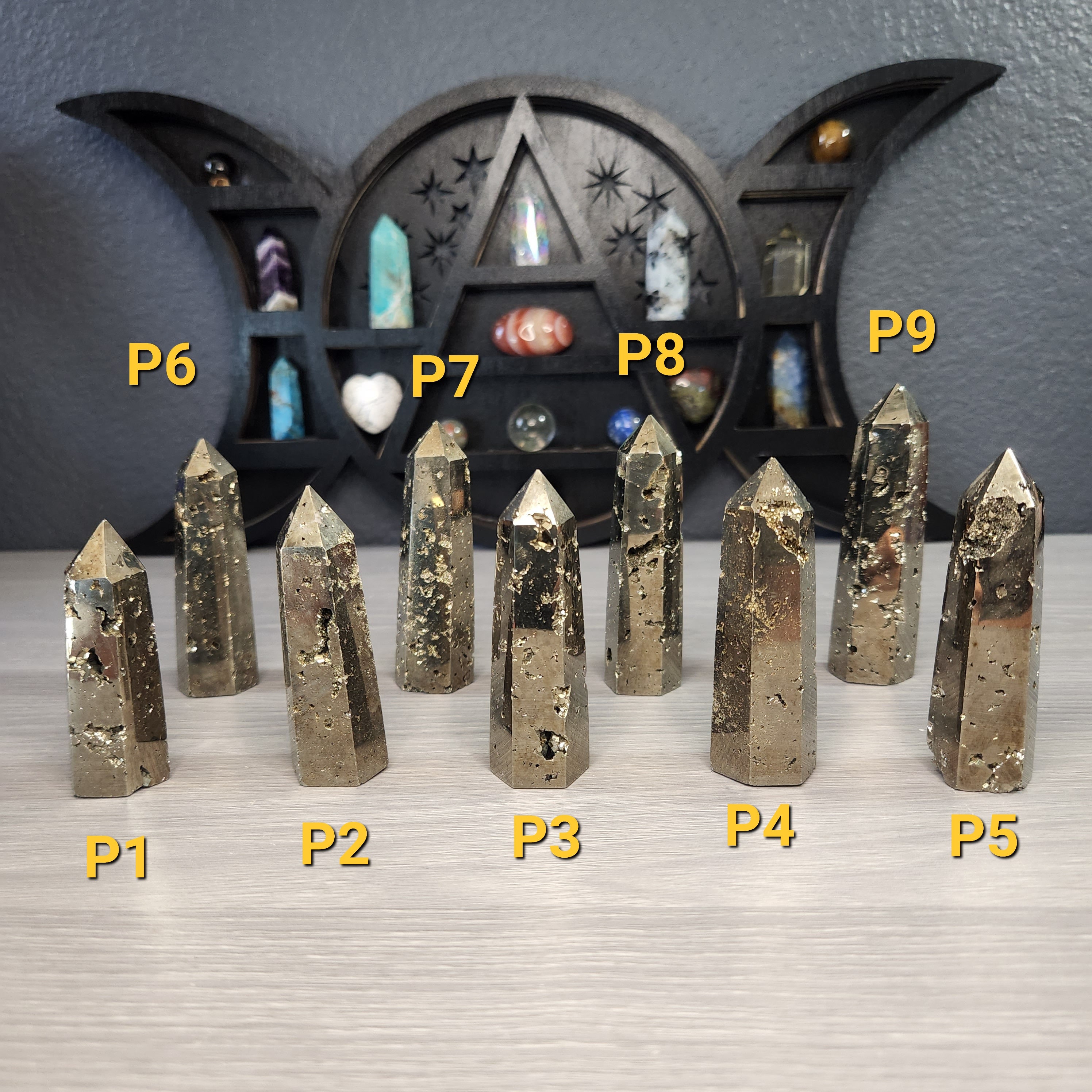 Pyrite Tower. Pyrite Point. Druzy. Healing Crystal. Crystal - Etsy