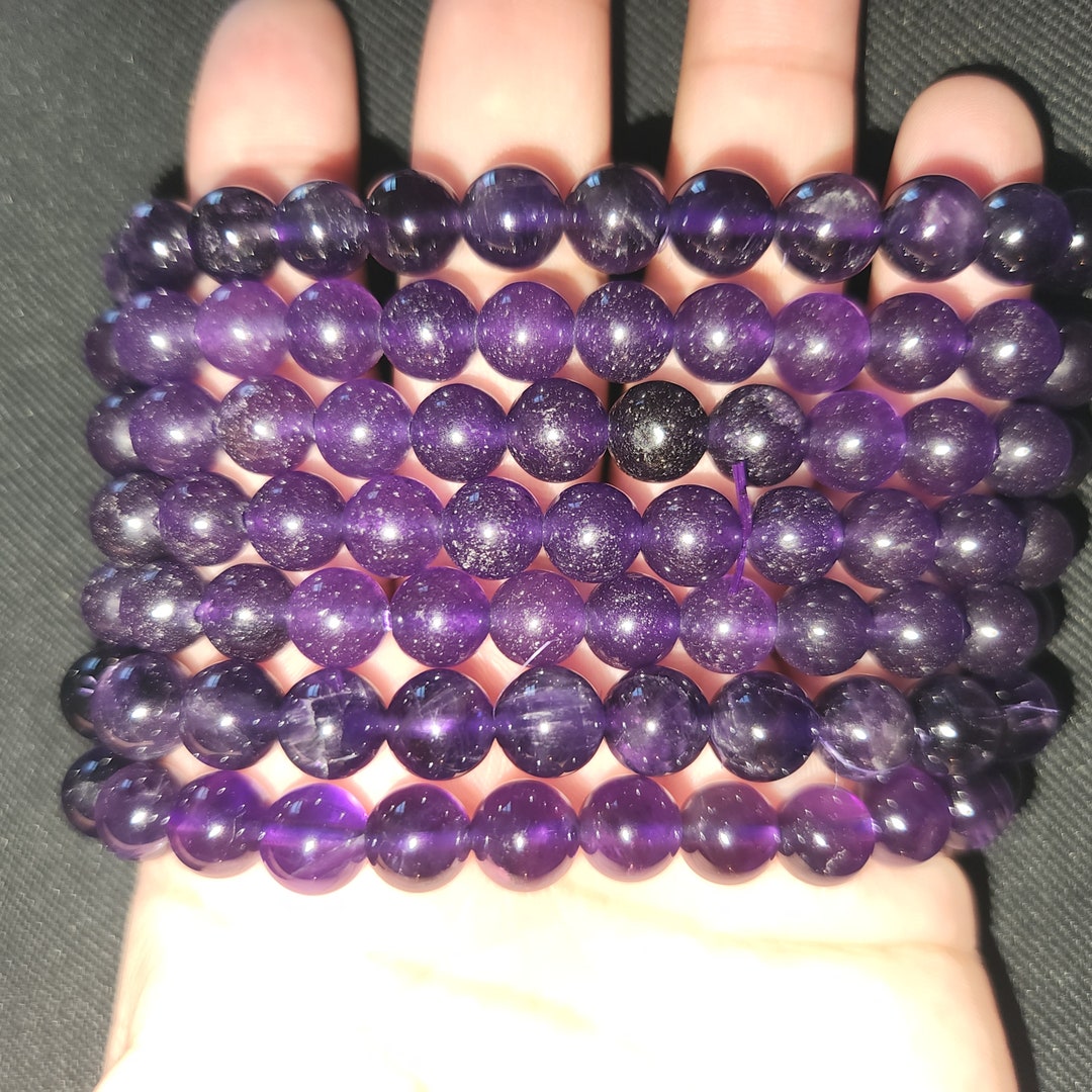 Amethyst Bracelets. Healing Crystals. Amethyst Crystal. High Quality ...