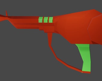 3d Low Poly Shotgun Digital Art Files - Etsy