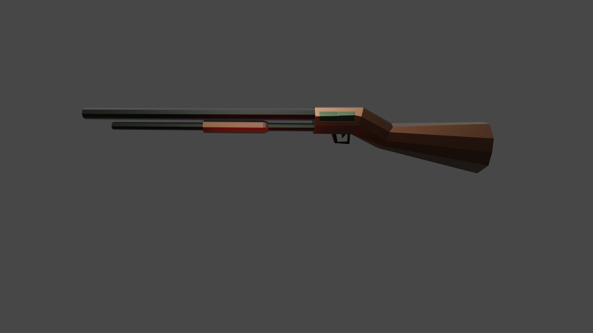 3d Low Poly Shotgun Digital Art Files - Etsy