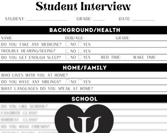 Interview Form - Etsy
