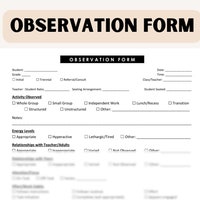 FAW Fiefer Writing Report Template School Psychology Special Education ...