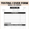 Student Interview Form | School Psychologist Forms | School Counselor ...