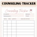 Student Interview Form School Psychologist Forms School Counselor - Etsy