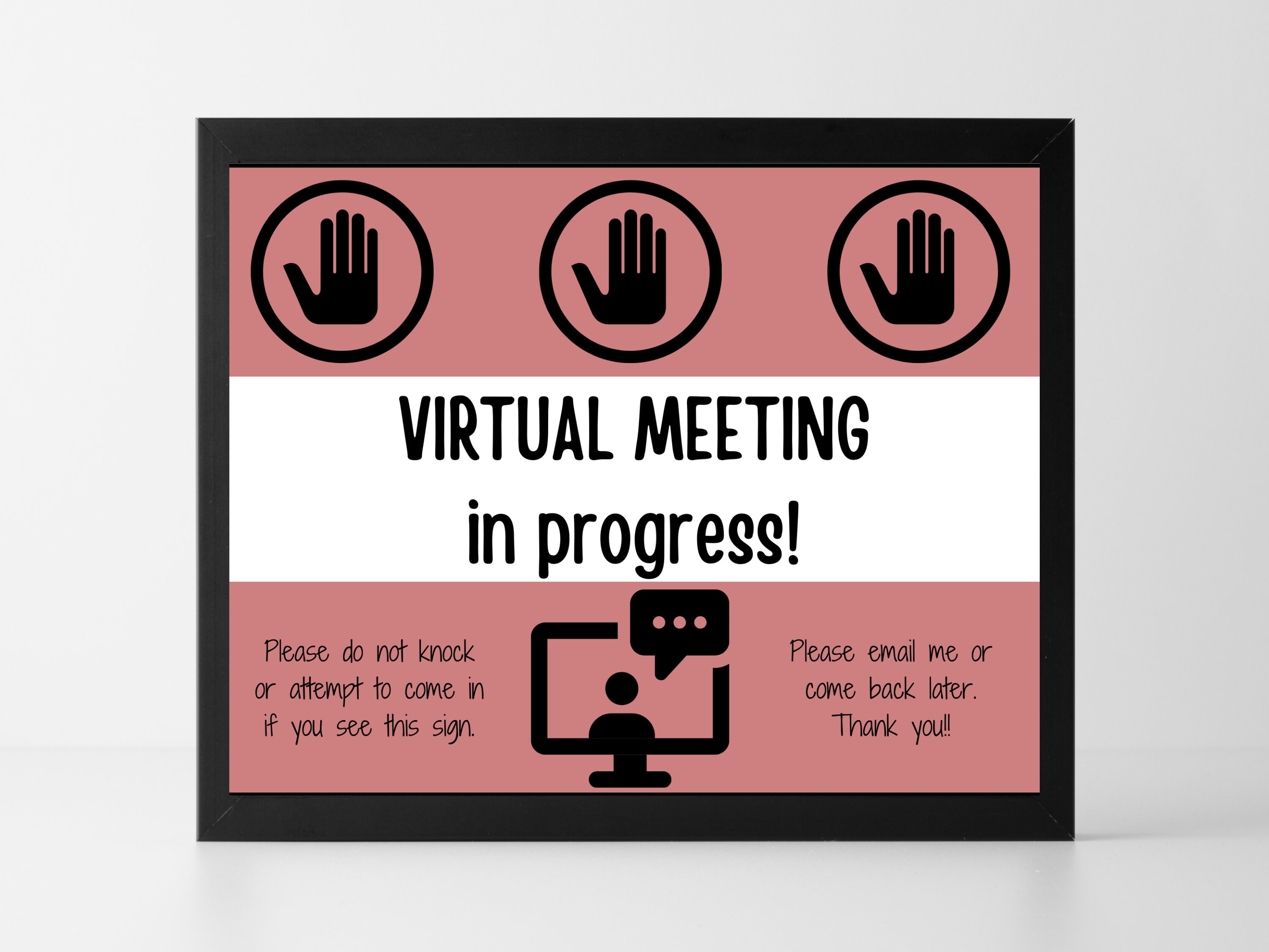 Do Not Disturb Signs, Bundle: Testing, Virtual Meeting, & General for ...