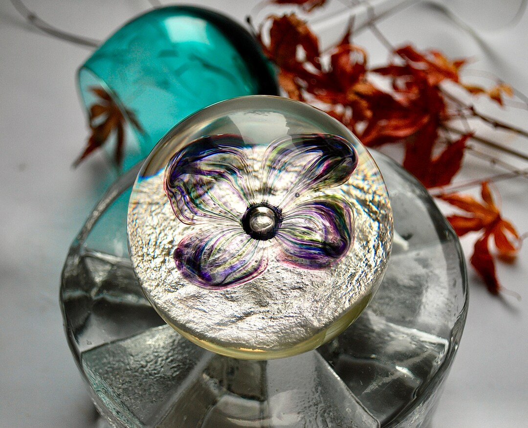 Large Vintage Extraordinary Paperweight by Selkirk Glass With - Etsy