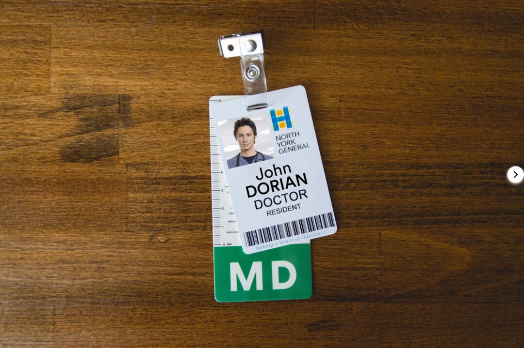 The MD Badge (adult/pediatric) - Etsy
