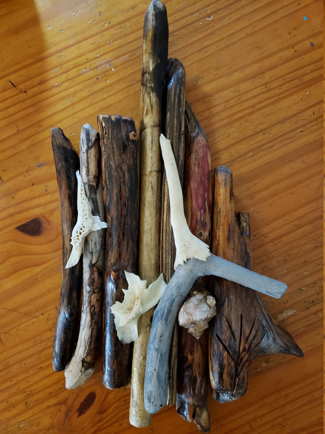 Driftwood Raft Decor for Wall or Table - Etsy