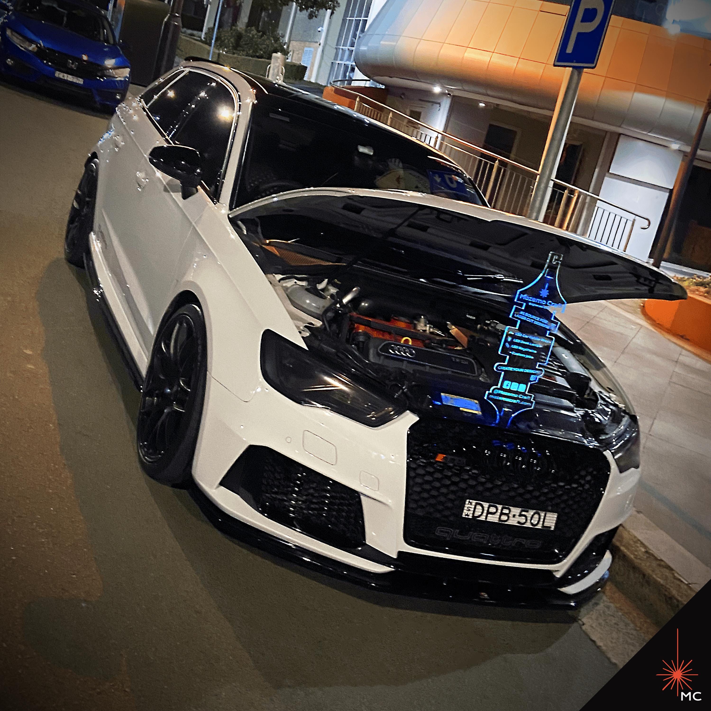 Custom LED Car Bonnet / Hood Holder Prop Display (motor Vehicle ...