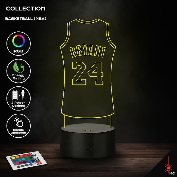 Home & Living Desk Lamps 3D Acrylic Night Light Glow Basketball/NBA ...