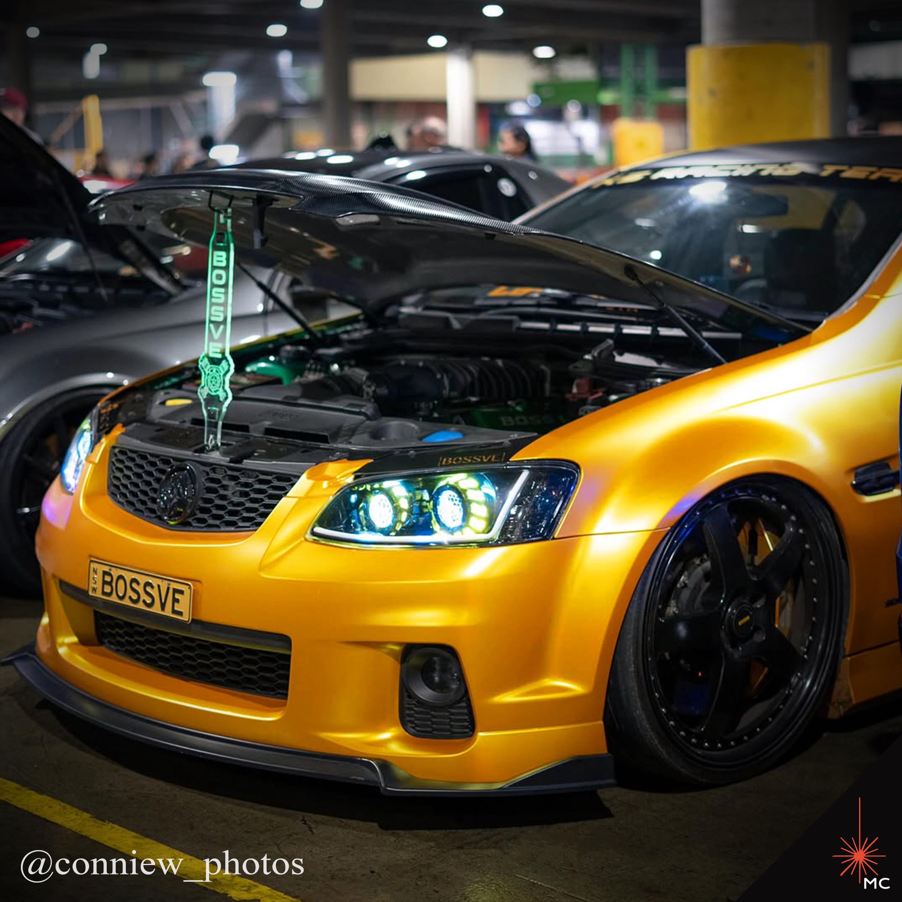 Custom LED Car Bonnet / Hood Holder Prop Display (motor Vehicle ...