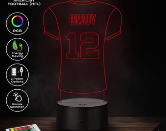 Nfl Desk Lamp | Etsy