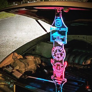Car Bonnet Hood LED Light-up Holder - Etsy