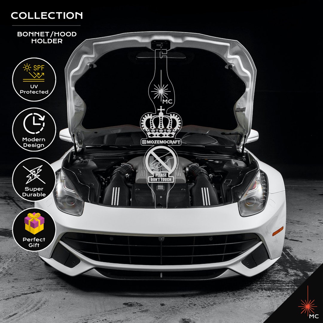 Custom Car Bonnet / Hood Holder Prop (motor Vehicle Accessories) - Etsy