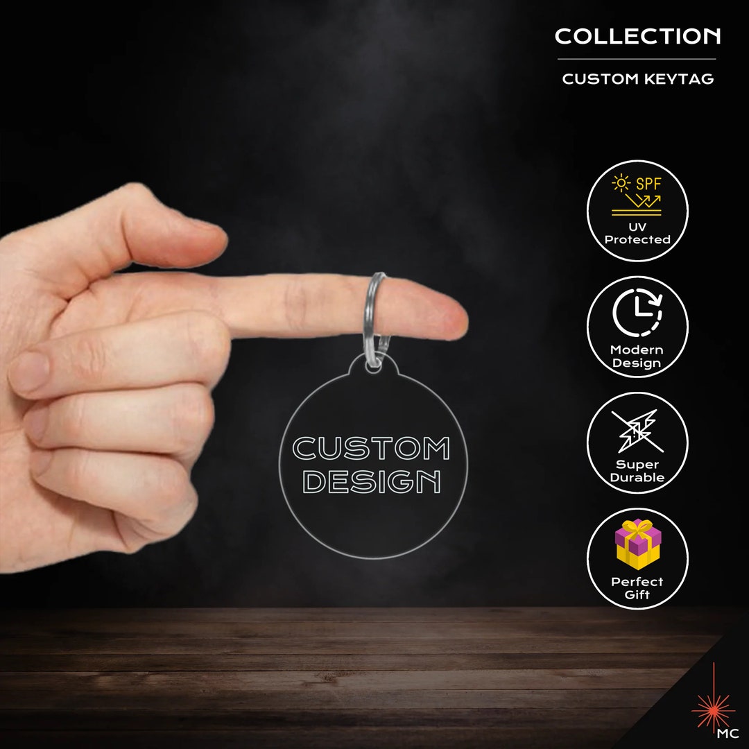 Design Your Own Custom Keytag - Etsy