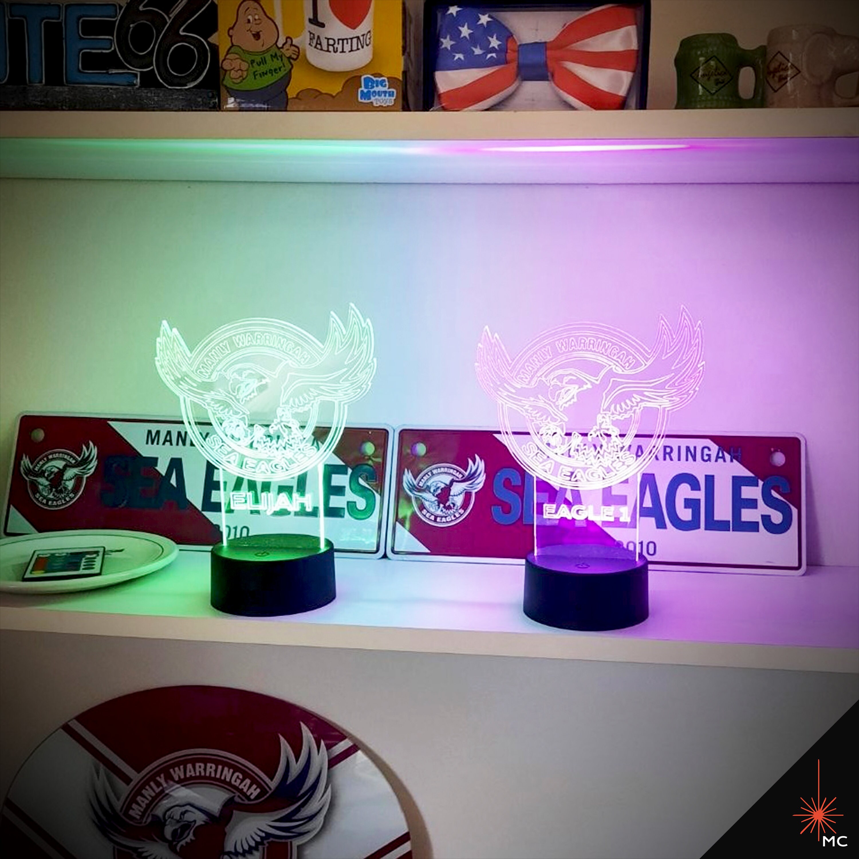 Design Your Own Custom LED Lamp - Etsy Australia