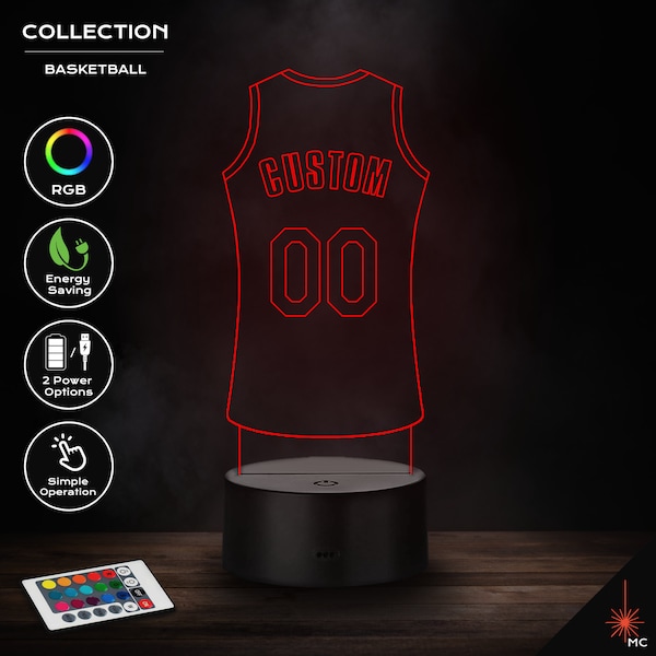 Led Basketball Jersey - Etsy