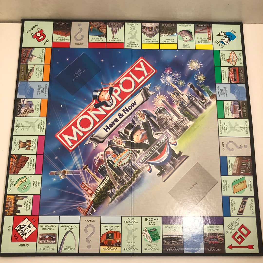Various Monopoly Game Boards for Crafts 2 Each - Etsy
