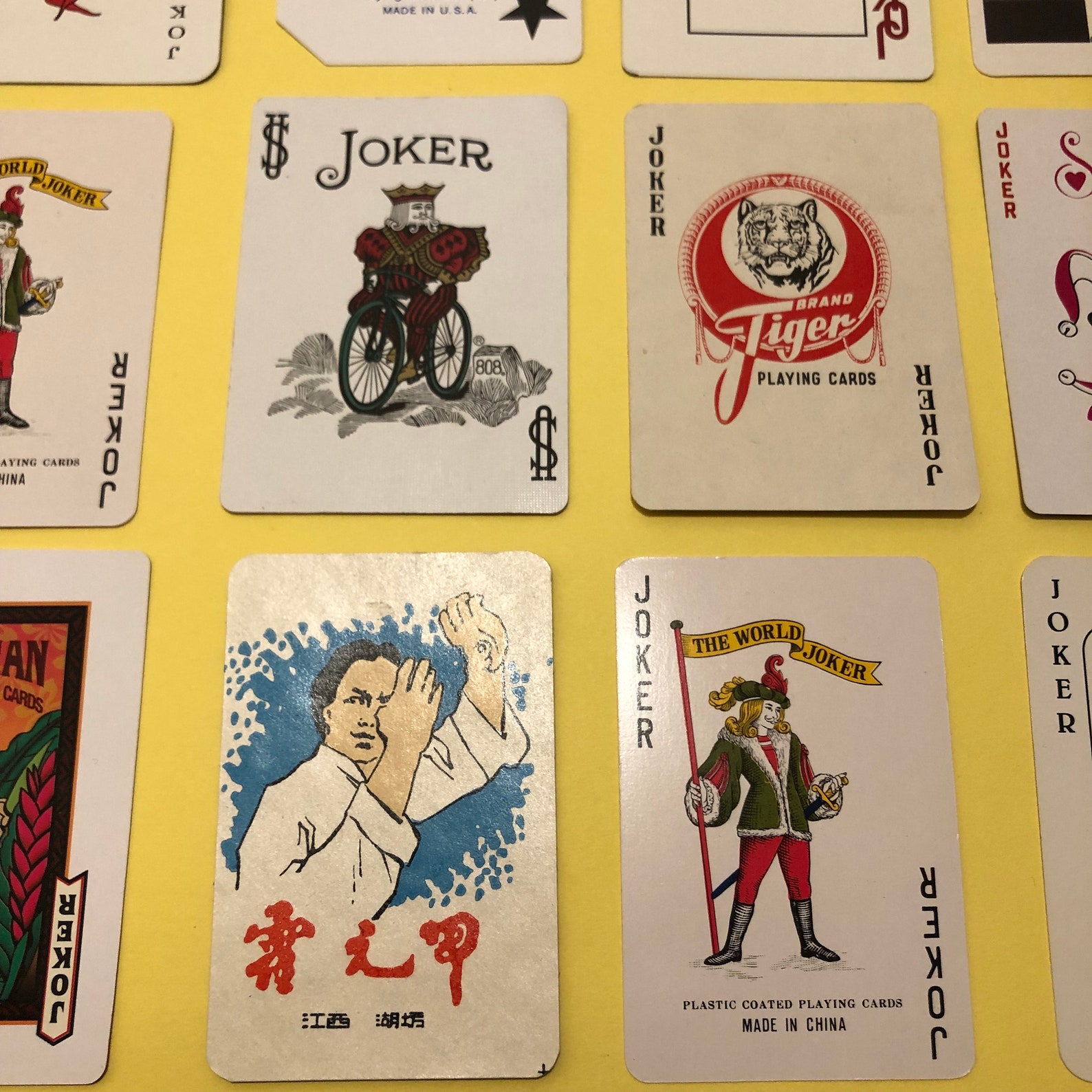 Collection of Jokers From Various Decks of Playing Cards. - Etsy