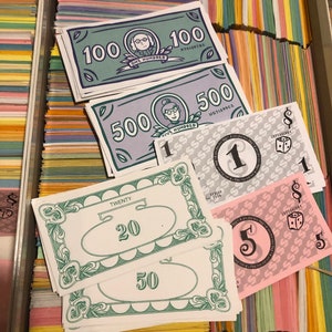 Bulk Play Money for Arts and Crafts. Monopoly, Life, Payday, Allowance ...