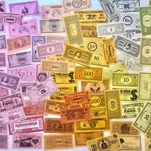 Bulk Play Money for Arts and Crafts. Monopoly, Life, Payday, Allowance ...