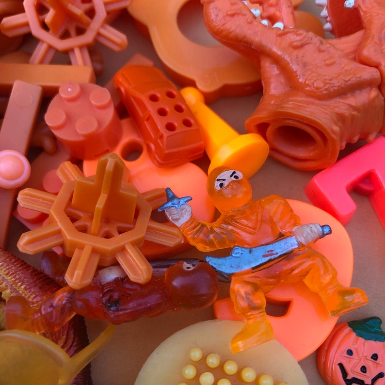 1lb Found Objects. Red, Yellow, Blue, Green. Toy & Game Parts for ...