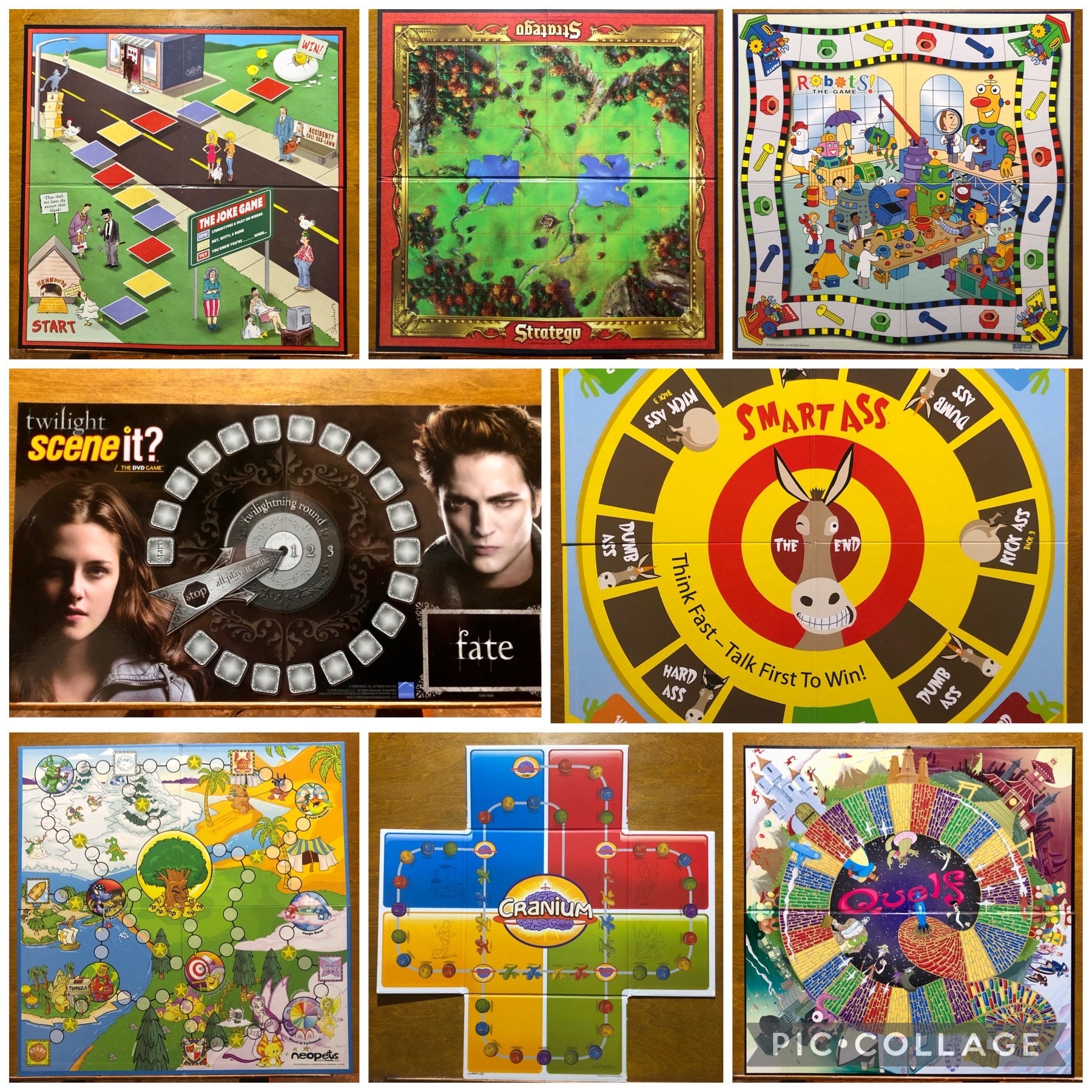Board Game Boards: Crafts and Game Room Wall Decor - Etsy