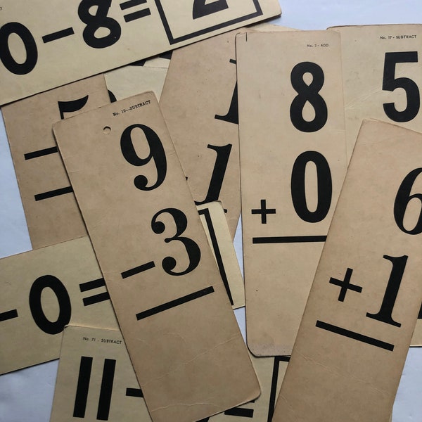 Vintage Flashcards - Etsy