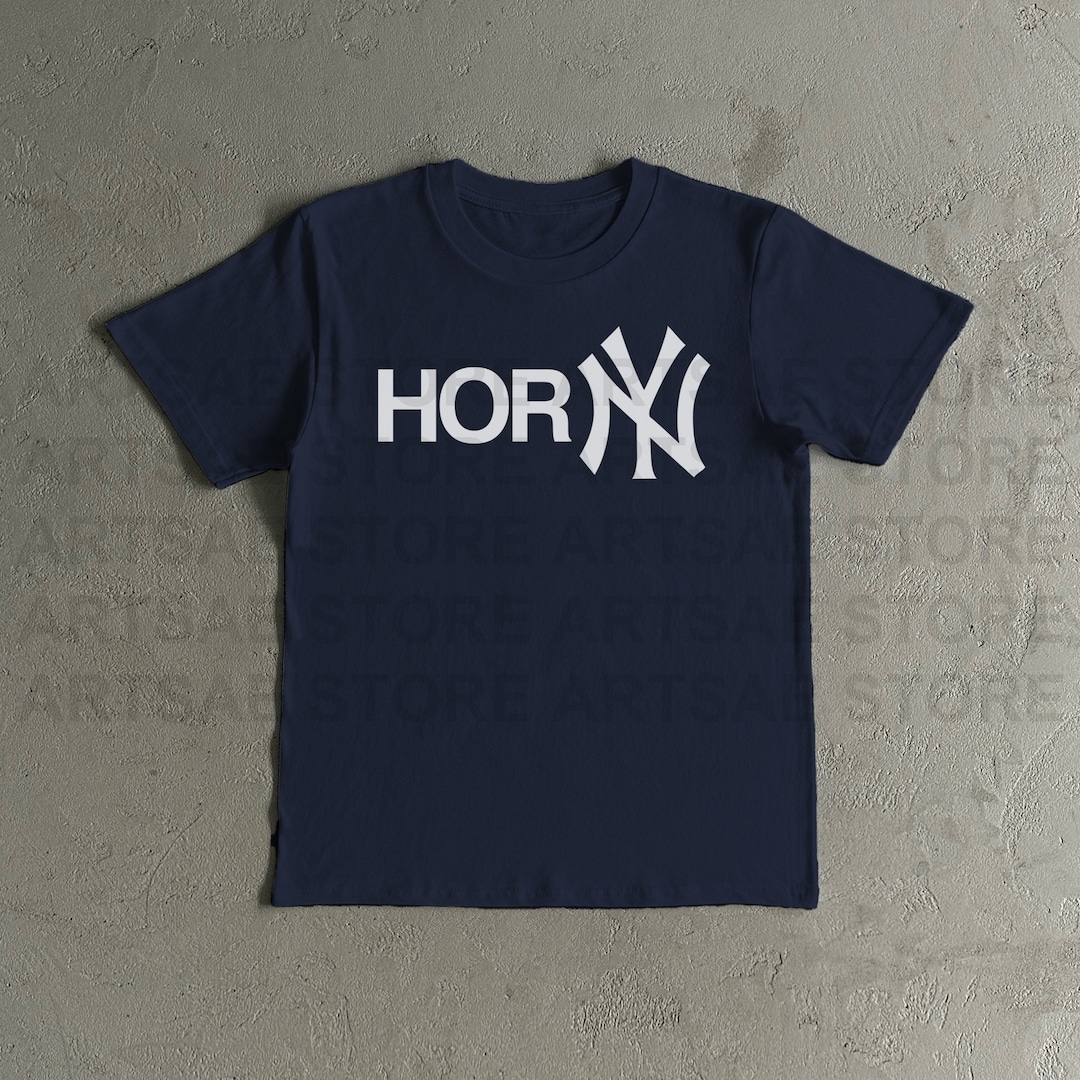 HOR(NY) Heavy Cotton Tee Shirt - Hor NY Tshirt - Etsy