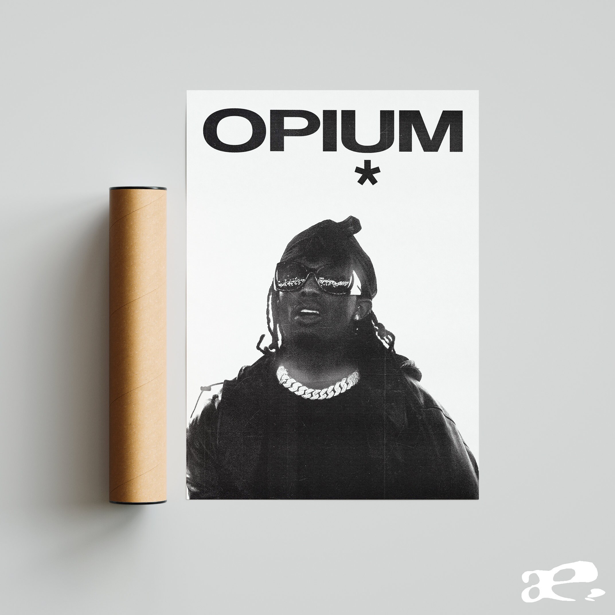 Playboi Carti Washed opium Poster - Etsy
