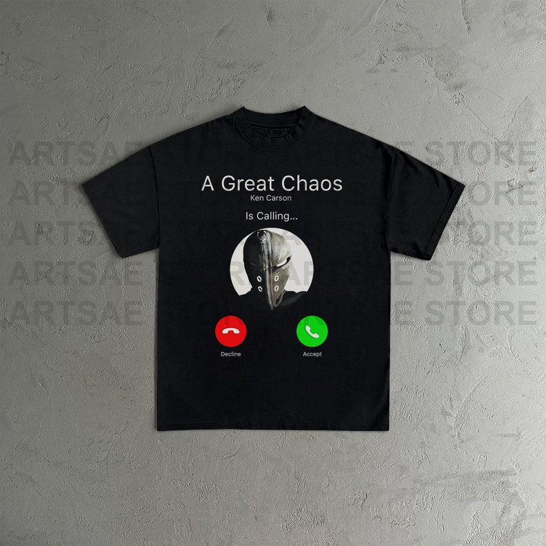 Ken Carson AGC Incoming Call Heavy Cotton Tee Shirt Ken - Etsy