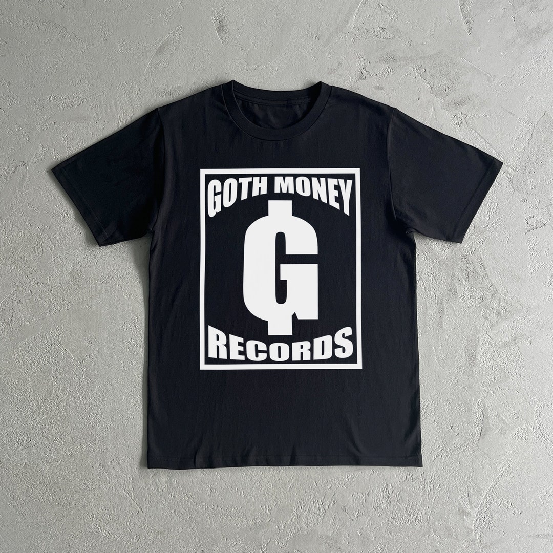 Goth Money Records Heavy Cotton Tshirt - Goth Money Tee - GMR T-shirt ...
