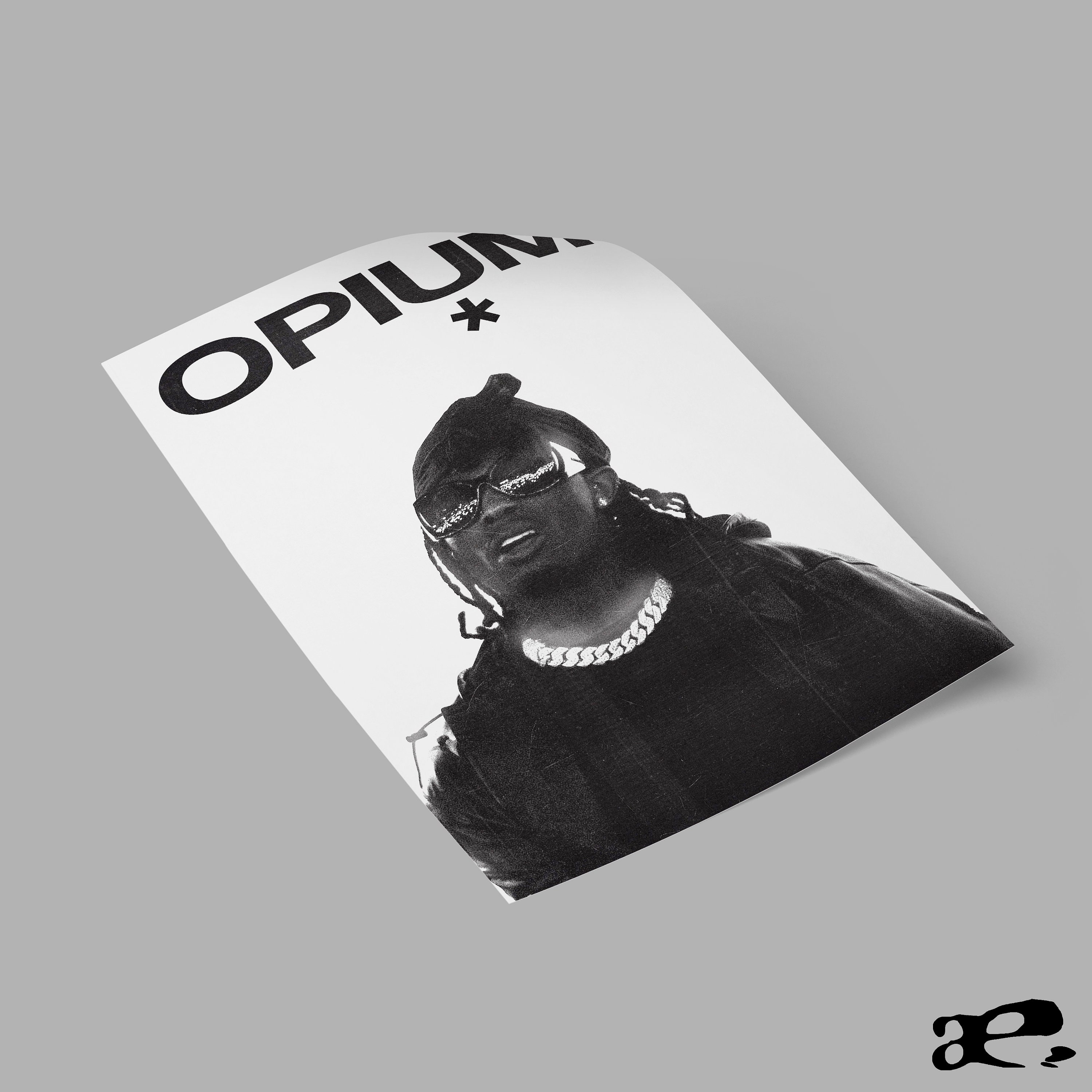 Playboi Carti Washed opium Poster - Etsy