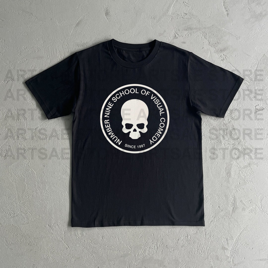 Number Nine School of Visual Comedy Heavy Cotton Tee Shirt - Number ...