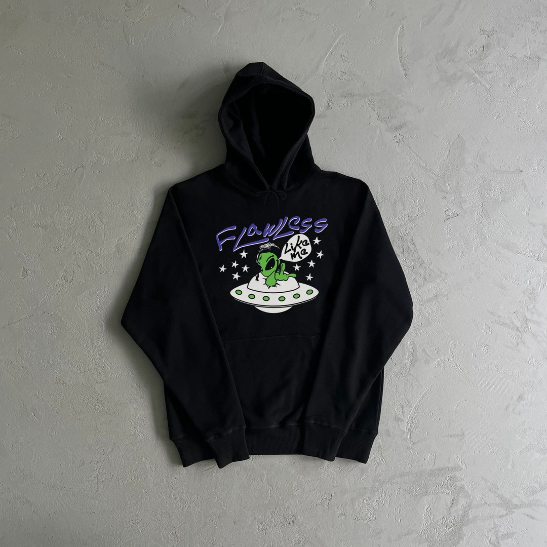 Lucki Flawless Like Me Alien Hoodie - Lucki Flawless Like Me Hooded ...