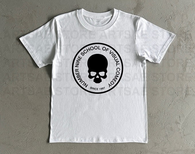 Number Nine Charles Manson Skull Heavy Cotton Tee Shirt - Etsy
