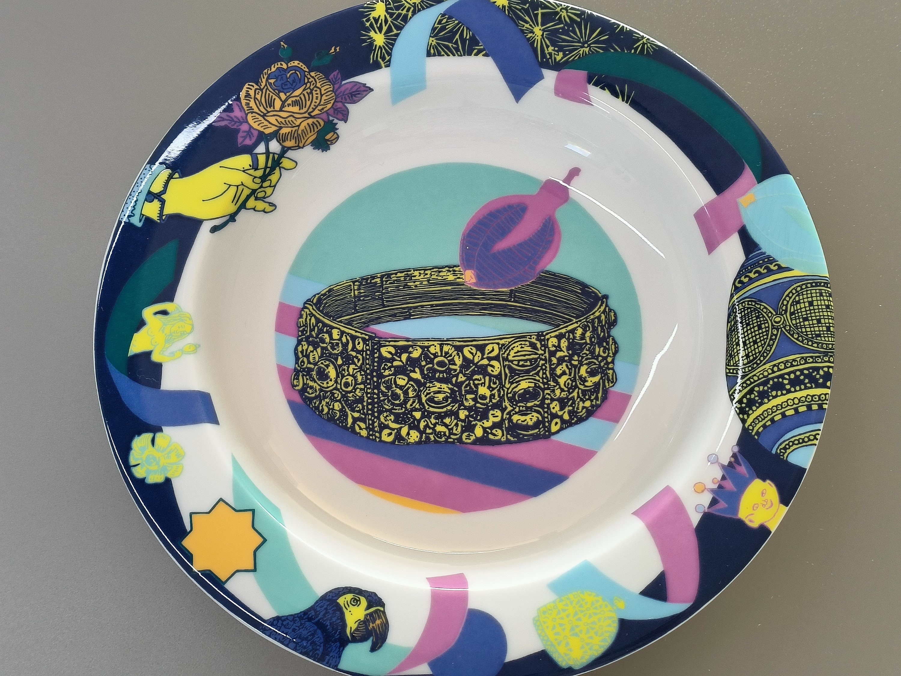 BOPLA Langenthal Deep Plate / Soup Plate TRESOR Series PLAYTIME - Etsy