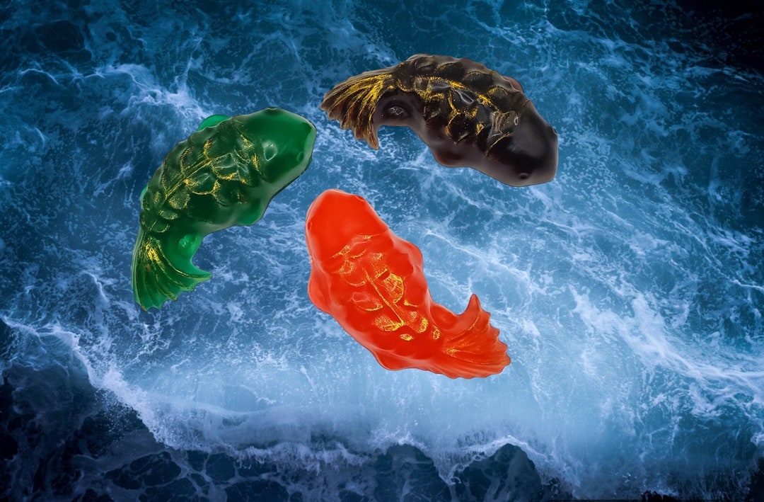 Set of 6 - Fish 3D Soap Set, Gift for Her, Gift for Him, Small Gift ...
