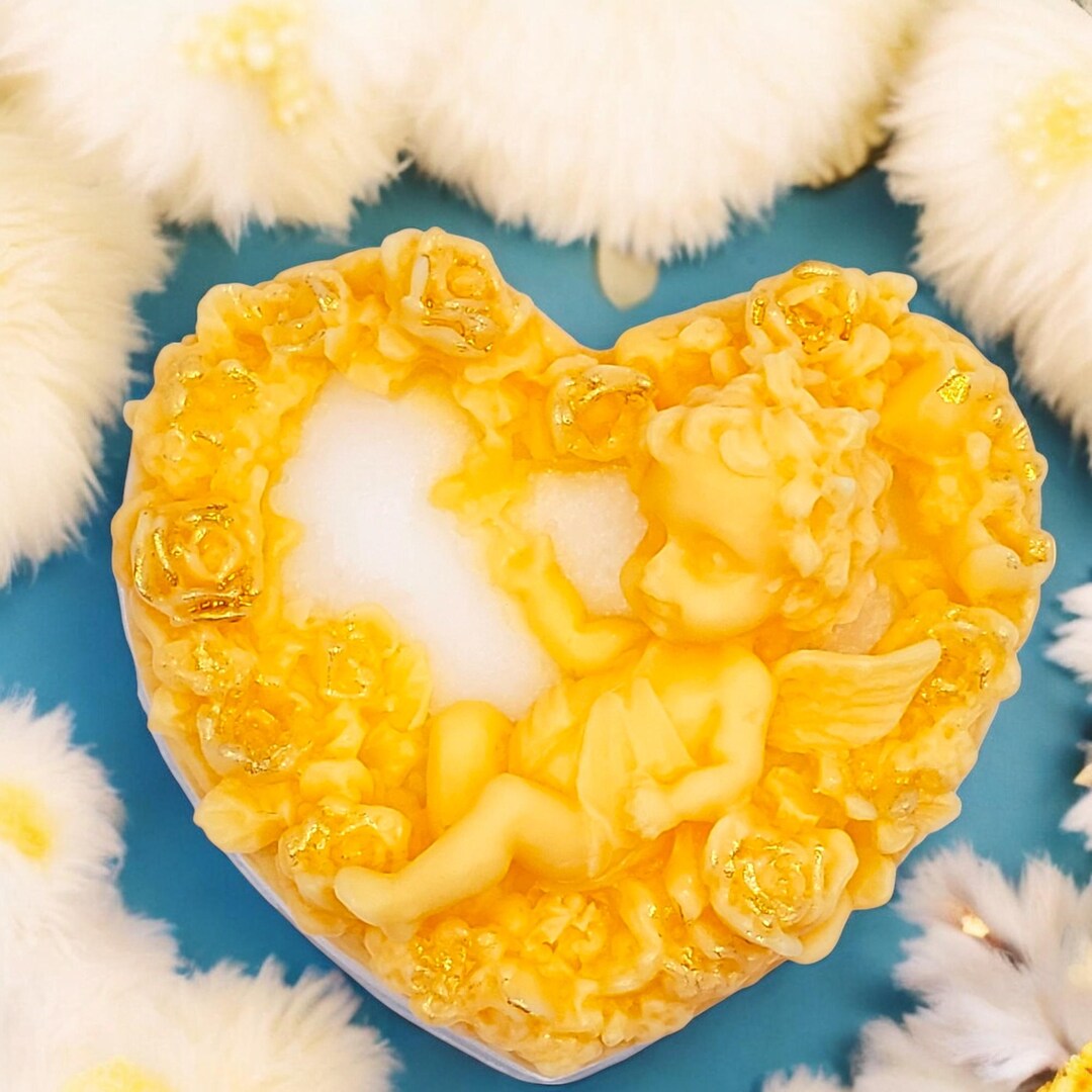 Baby Angel Soap With 3D Details for Baptism, Baby Shower, Gender Reveal ...