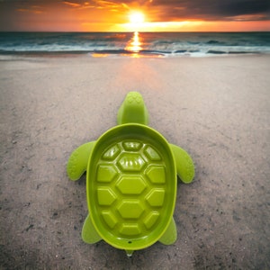 Sea Turtle Drainage Soap Saver With 3D Turtle Glycerin Soap, Gift Set ...