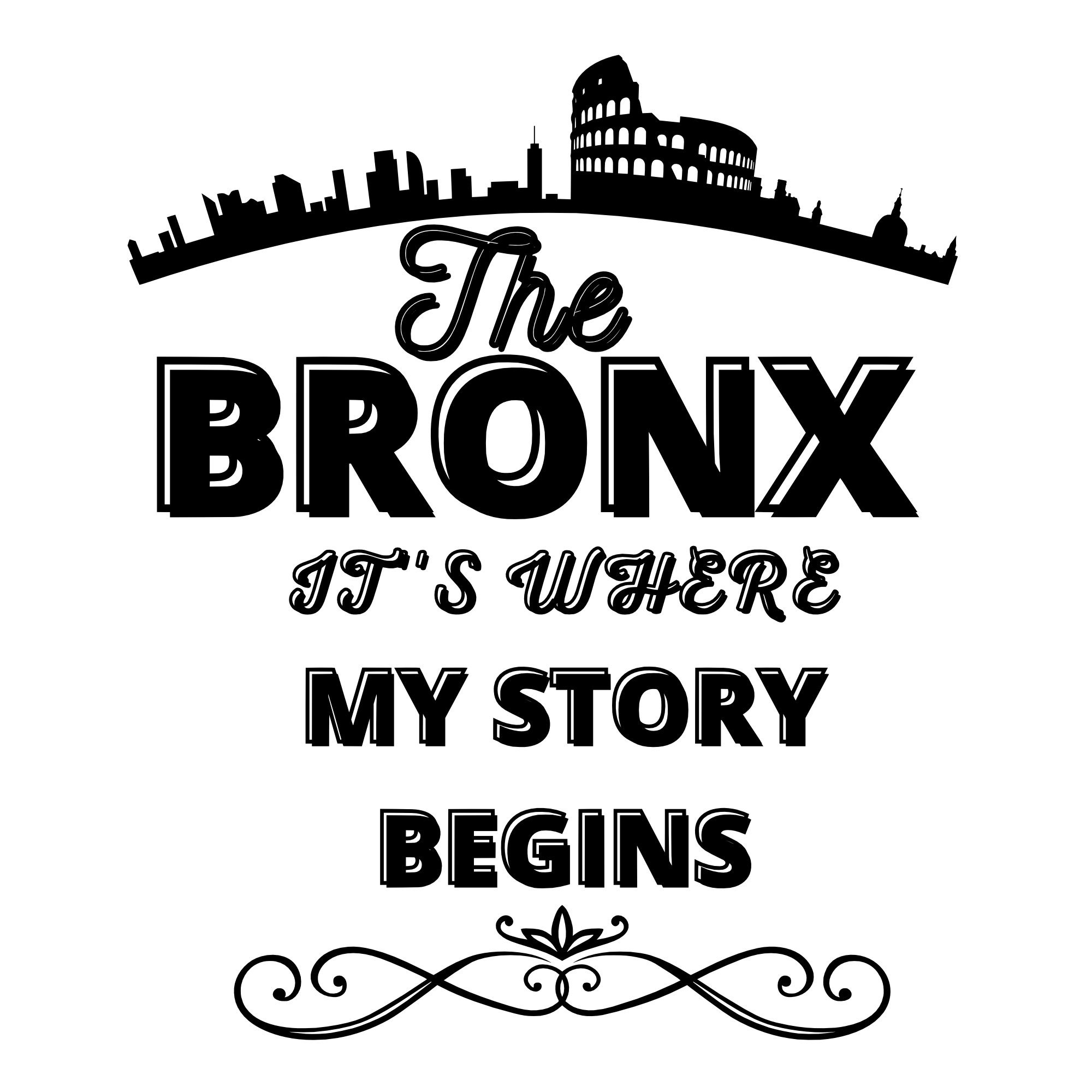 The BRONX Where My Story Begins, SVG,PNG New York Png New York Svg - Etsy