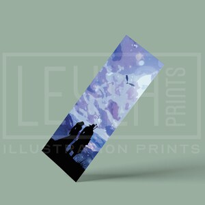 The Witcher Bookmark Geralt and Yennefer Leyla Prints - Etsy