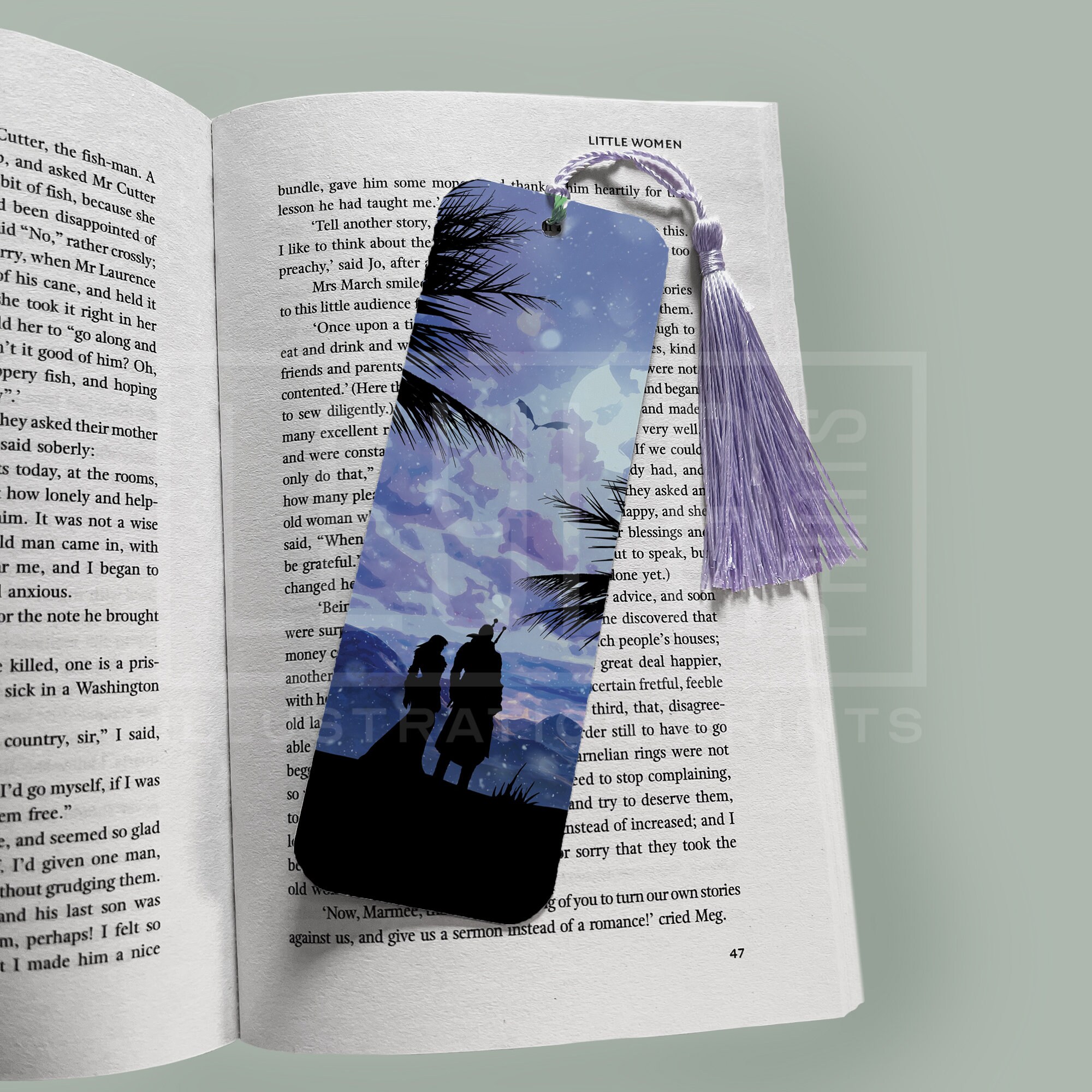 The Witcher Bookmark Geralt and Yennefer Leyla Prints - Etsy