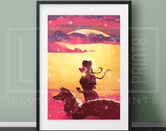 Apex Legends Seer & Loba Leyla Prints Illustration Print for Him, for ...